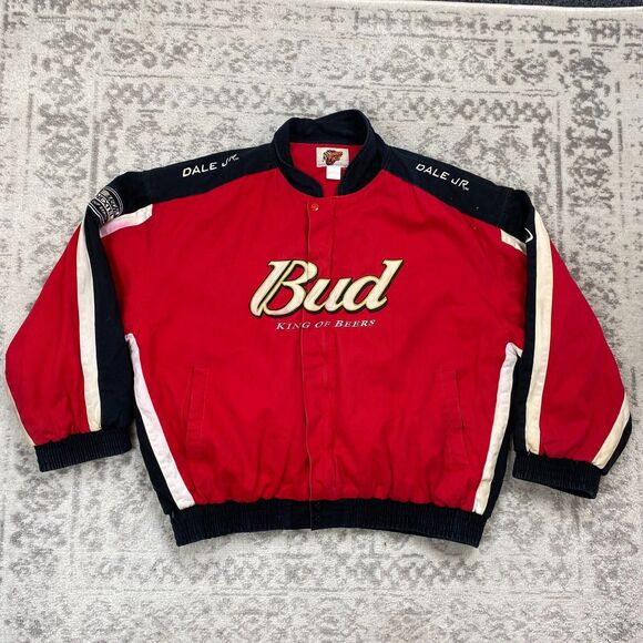 Dale Earnhardt Jr. | Jackets & Coats | Vintage Nascar Dale Jr Budweiser ...
